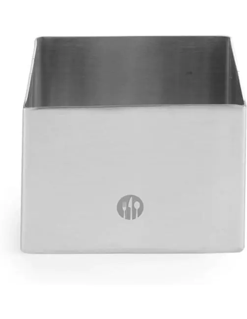 Speisering ohne Stampfer - SS 180 - H 4,5 x 6,5 x 6,5 cm - Hendi - 512166